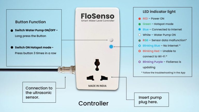 FloSenso - Smart Water Level Controller